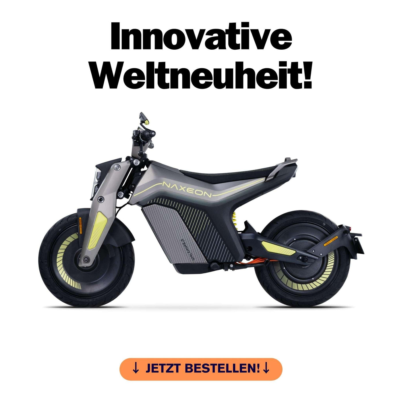 Naxeon I AM. PRO – Das leistungsstarke Elektro-Motorrad
